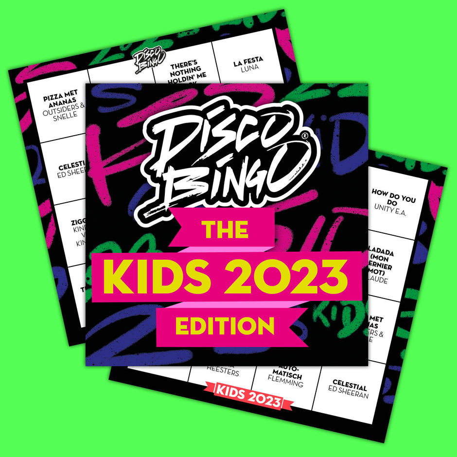 Disco Bingo The Game - Partyspel - Muziekbingo - Popquiz - Pubquiz