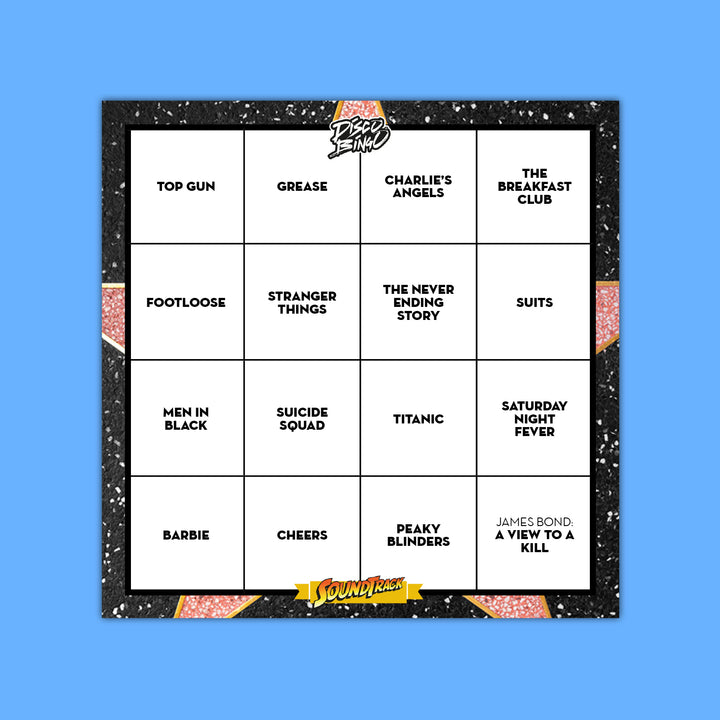 Disco Bingo The Game - Partyspel - Muziekbingo - Popquiz - Pubquiz