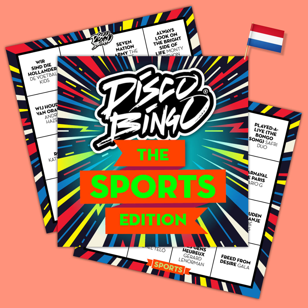 Disco Bingo The Game - Partyspel - Muziekbingo - Popquiz - Pubquiz
